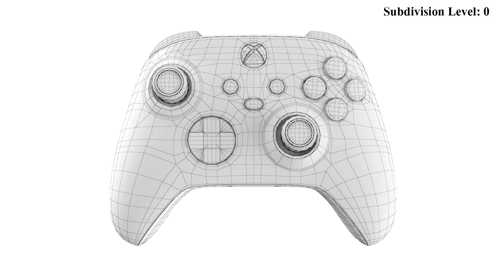 X-Box Series S Controller 3D Model - TurboSquid 1783508