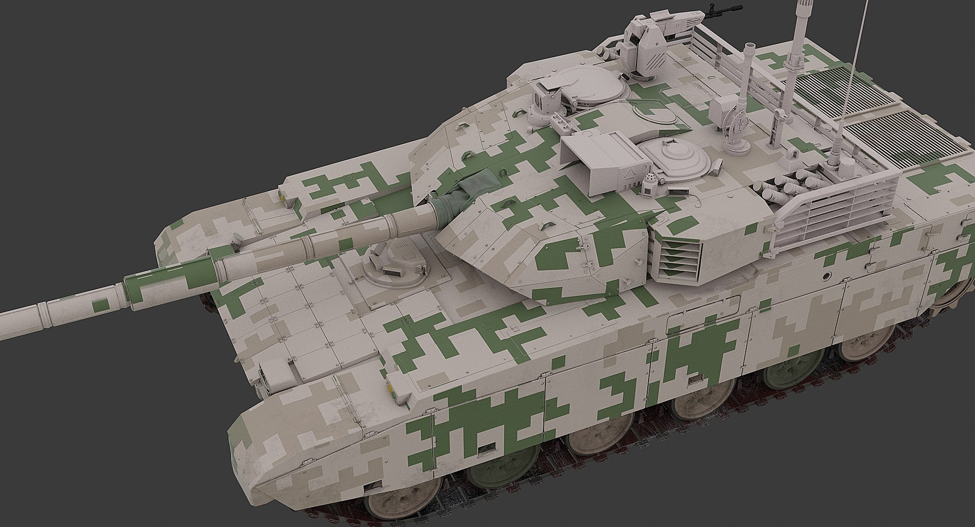 Vt4 mbt-3000 main 3D - TurboSquid 1371529