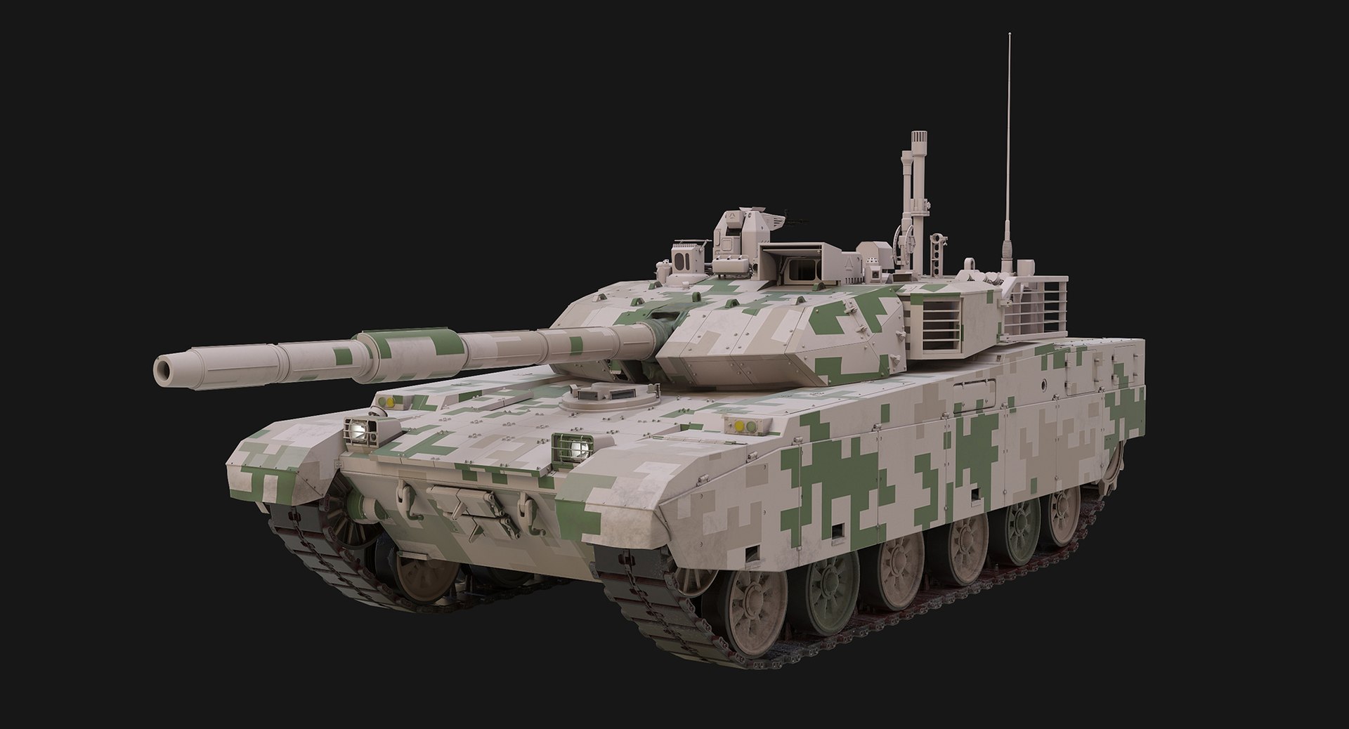 Vt4 Mbt-3000 Main 3D - TurboSquid 1371529