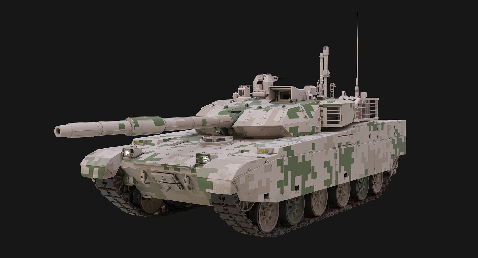 Vt4 mbt-3000 main 3D - TurboSquid 1371529