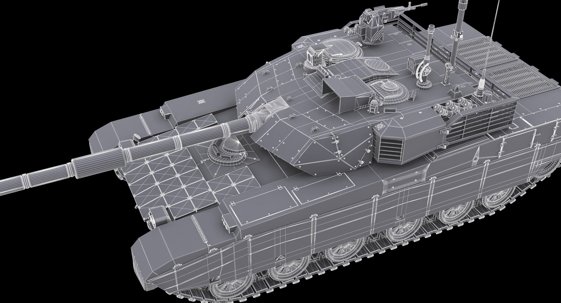 Vt4 mbt-3000 main 3D - TurboSquid 1371529