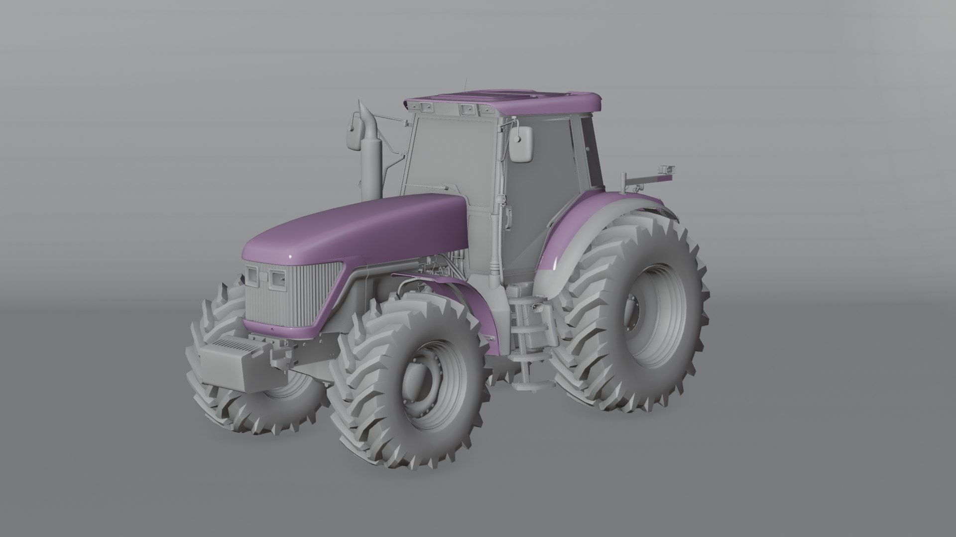 3D Modern Farm Tractor 3D Model High-Quality PBR Textured - TurboSquid ...