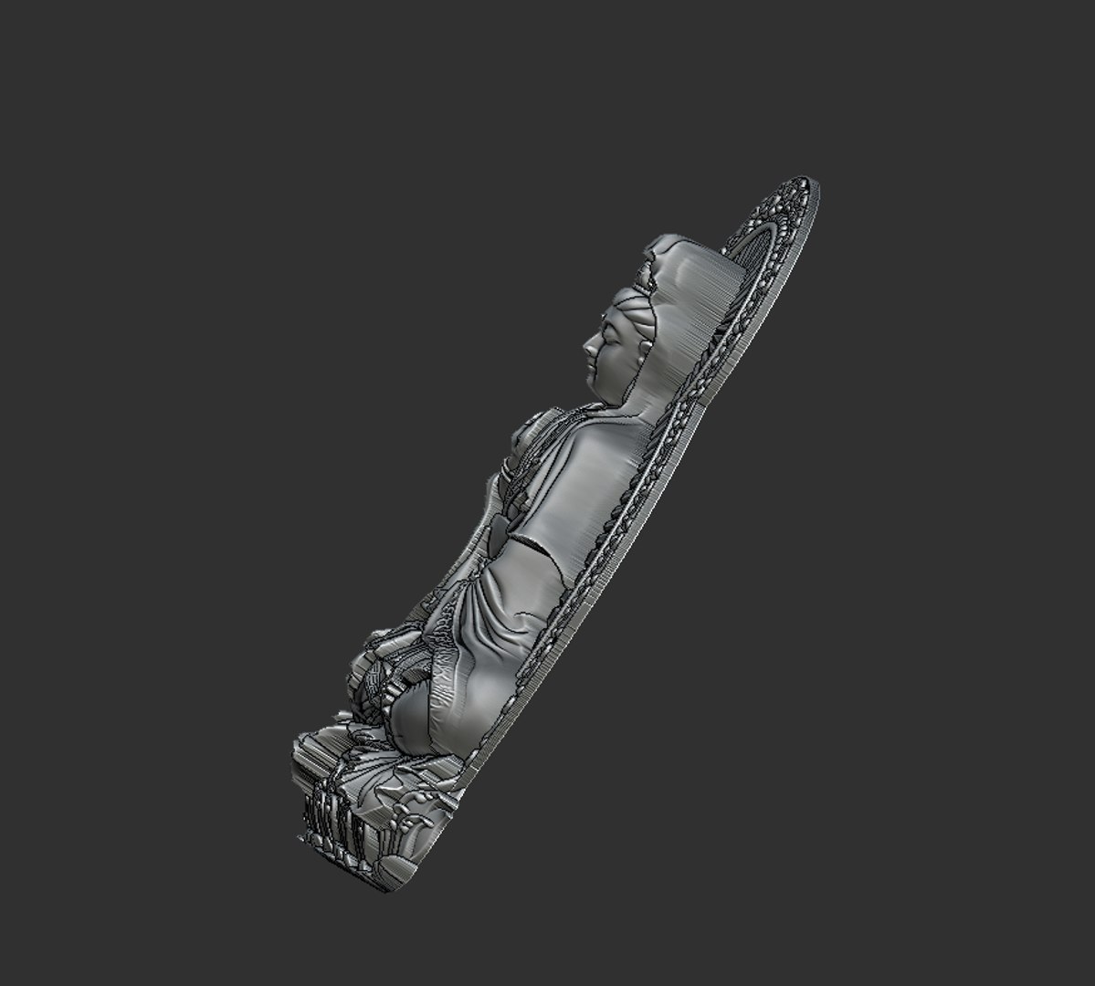 Kwanyin Bodhisattva 3D Model - TurboSquid 1609761