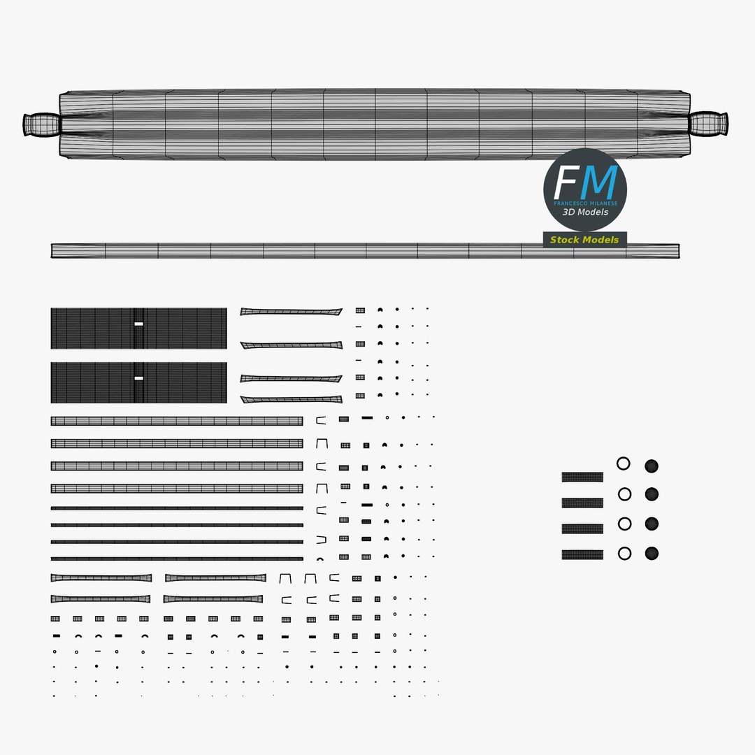 Balance Beam 3D - TurboSquid 1891663