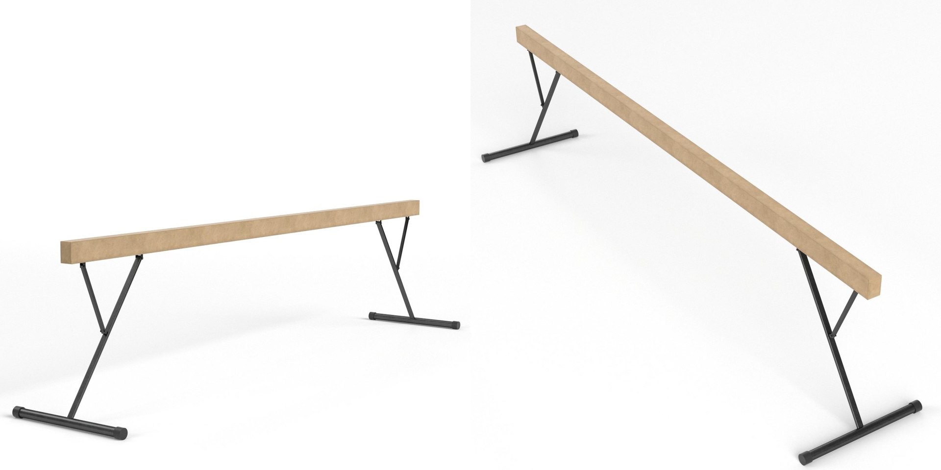 Balance Beam 3D - TurboSquid 1891663