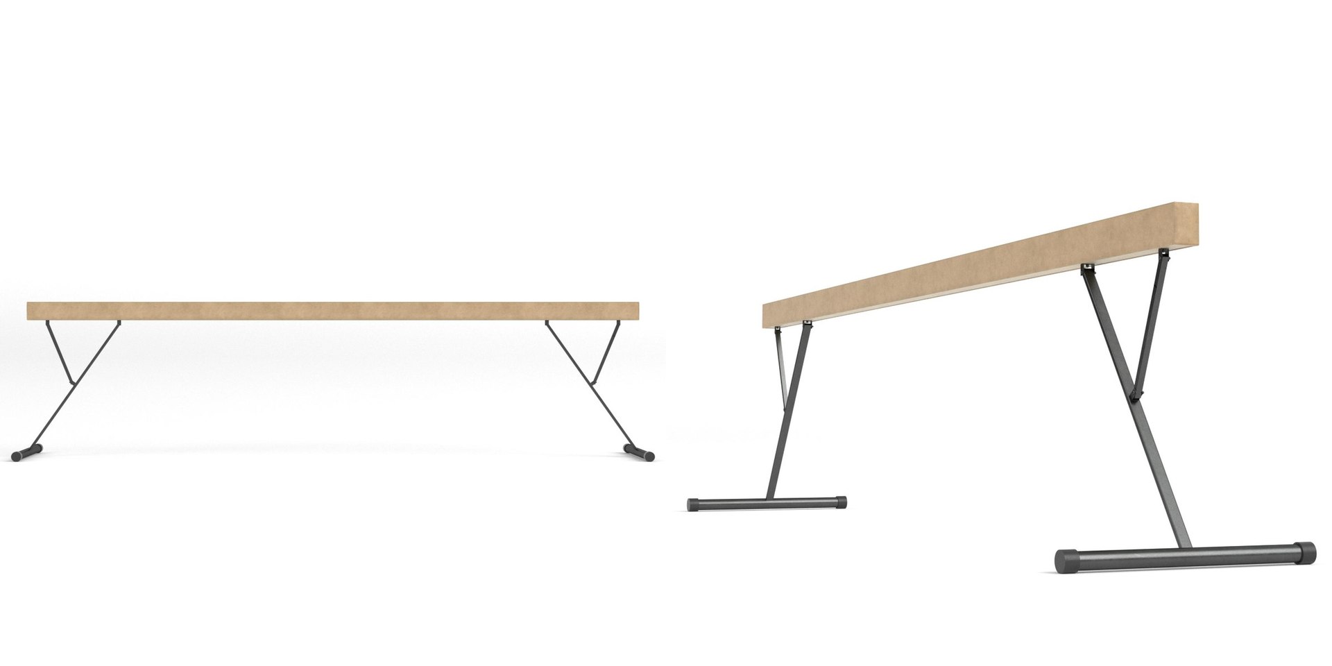 Balance Beam 3D - TurboSquid 1891663