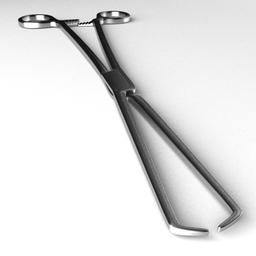 Surgical Tenaculum 3d Max