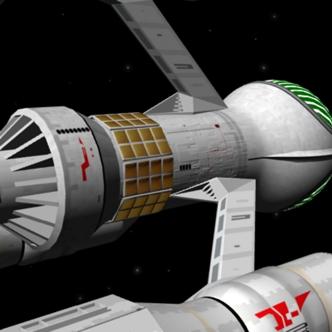 Liberator Blakes 7 3d Model