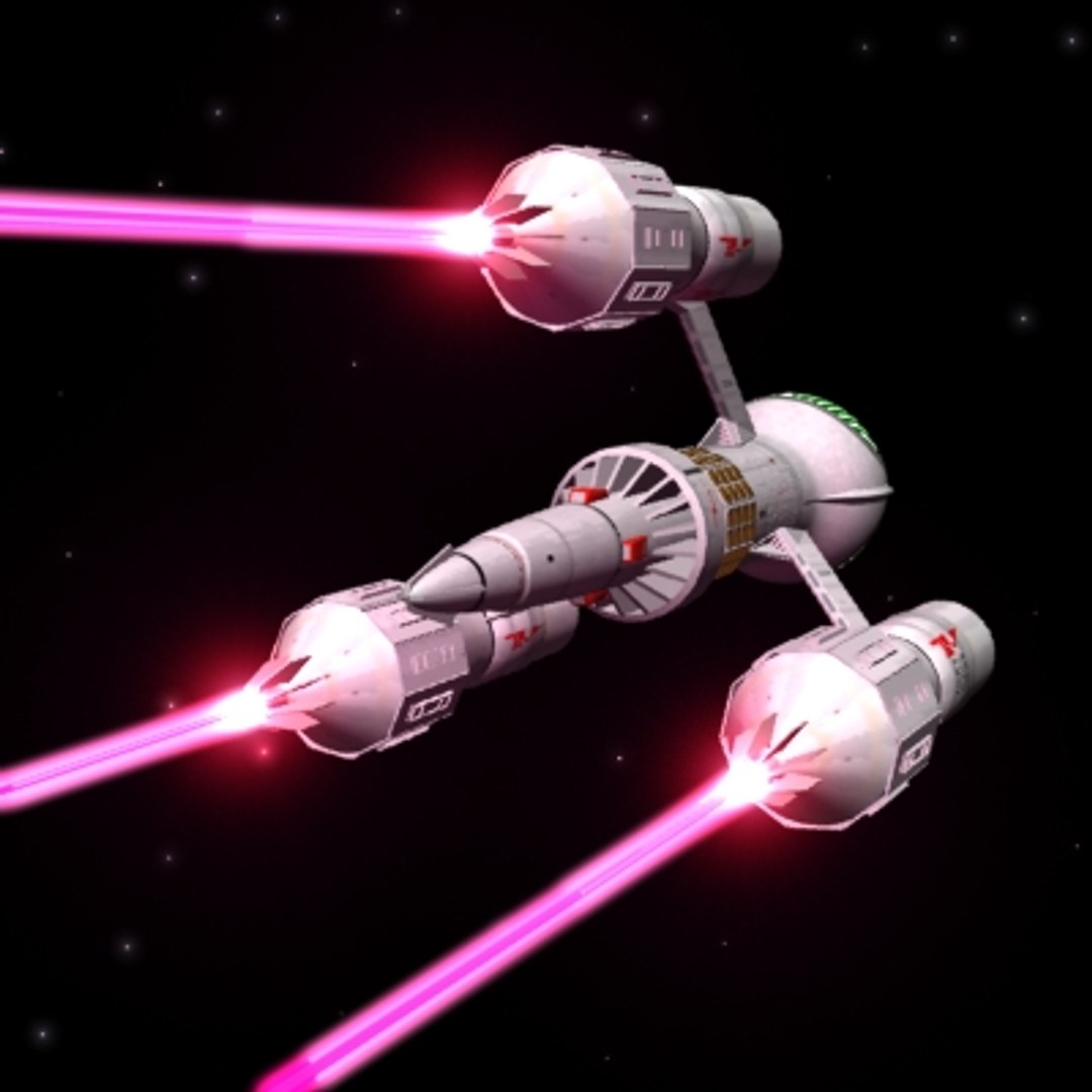 Liberator Blakes 7 3d Model