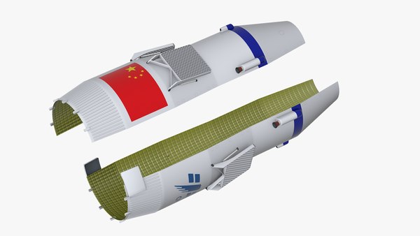 3D model Long March and Shenzhou - TurboSquid 1779507