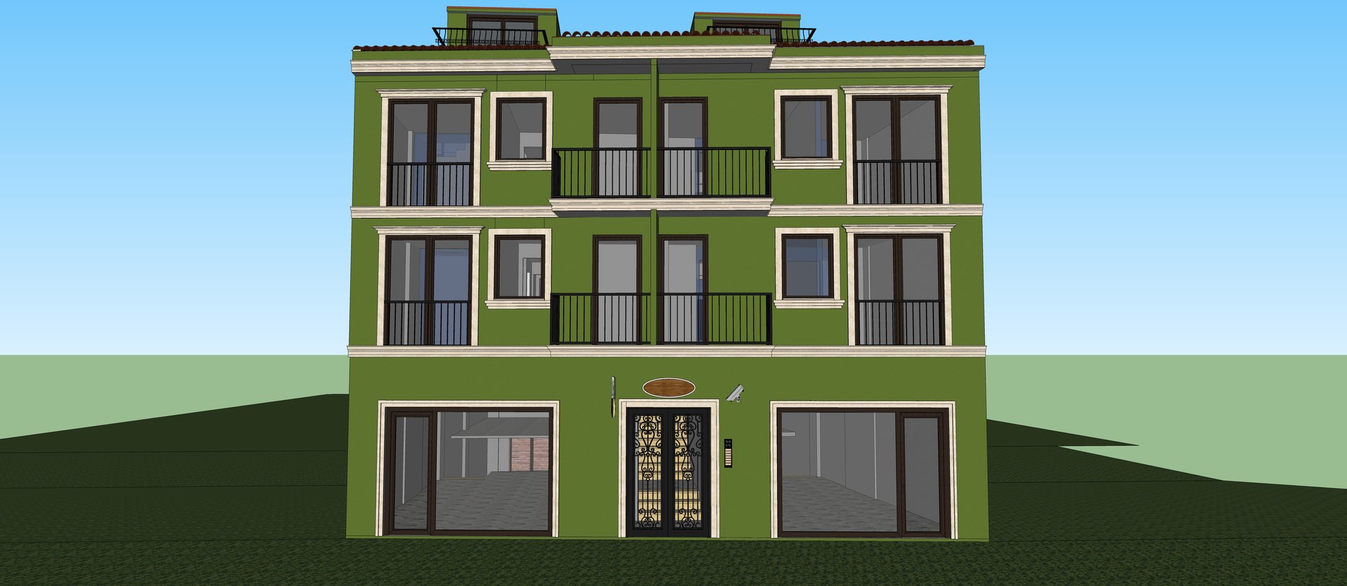 Old House Skp Model - TurboSquid 1209018