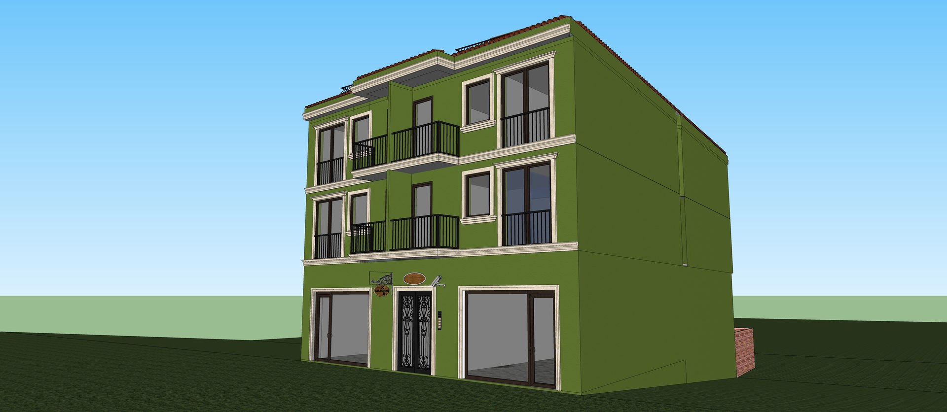 Old House Skp Model - TurboSquid 1209018