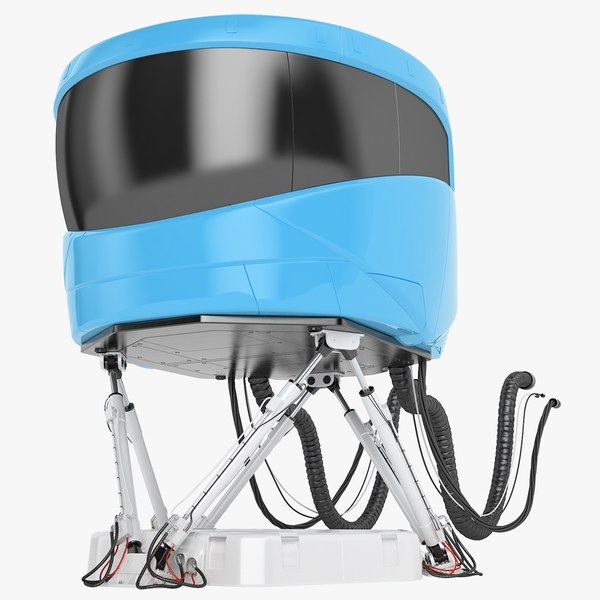 modelo 3d Airplane Simulator Machine 04 - TurboSquid 2013417