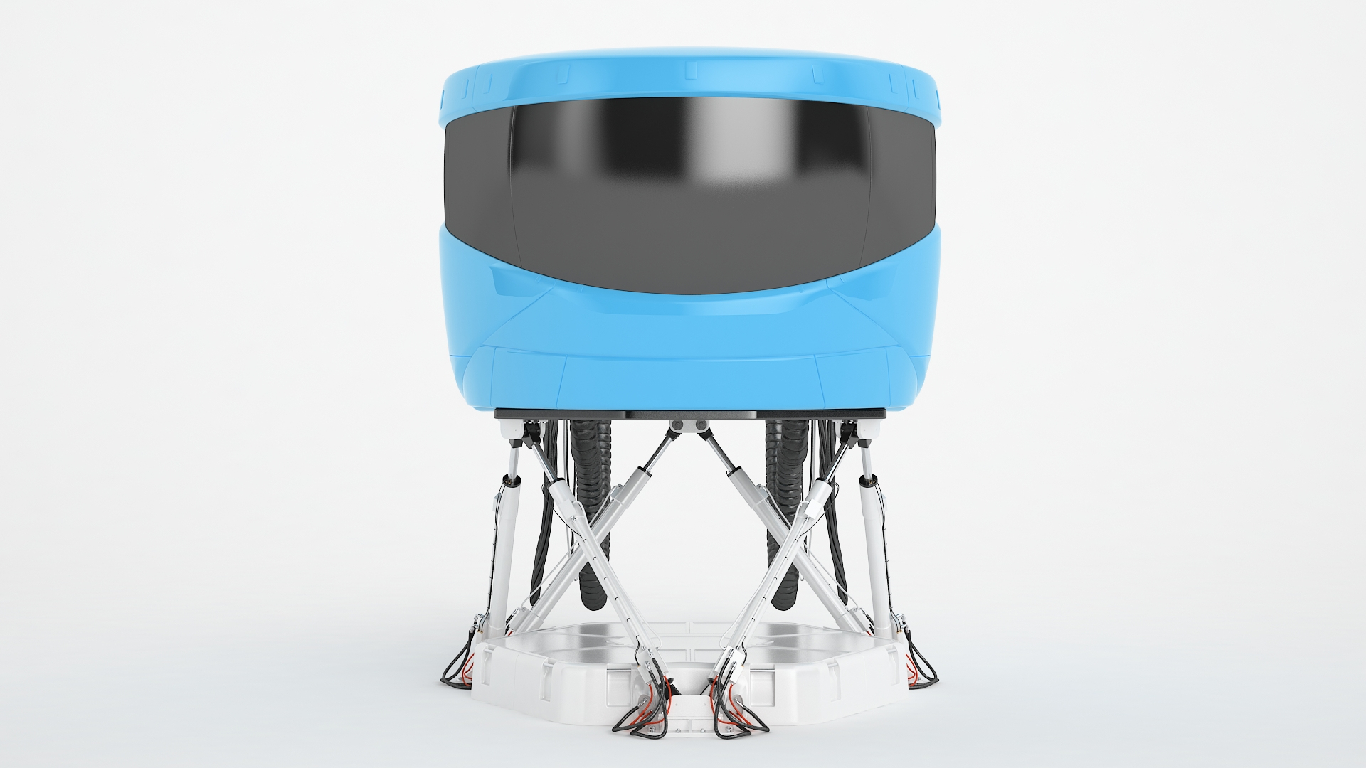 Airplane Simulator Machine 04 3D Model - TurboSquid 2013417