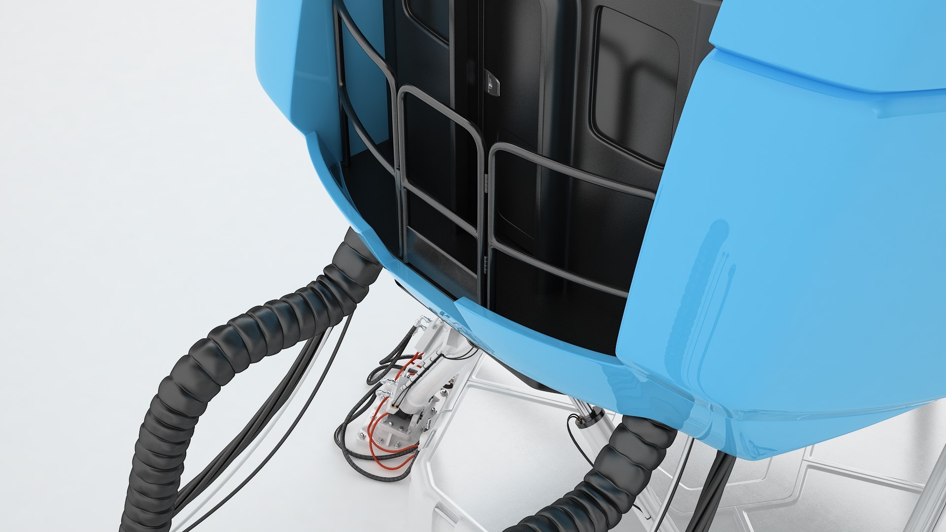 Airplane Simulator Machine 04 3D Model - TurboSquid 2013417