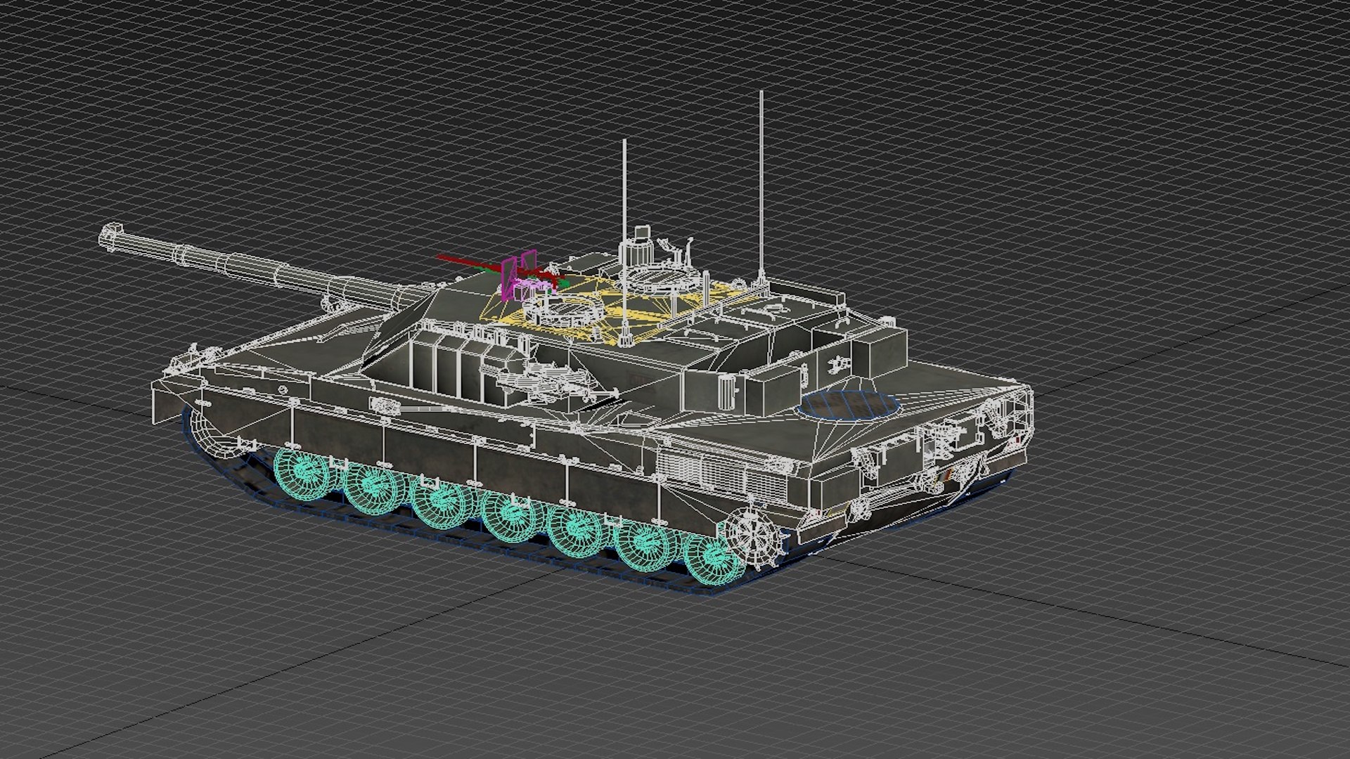 3D C1 Ariete plus PSO - TurboSquid 2148582