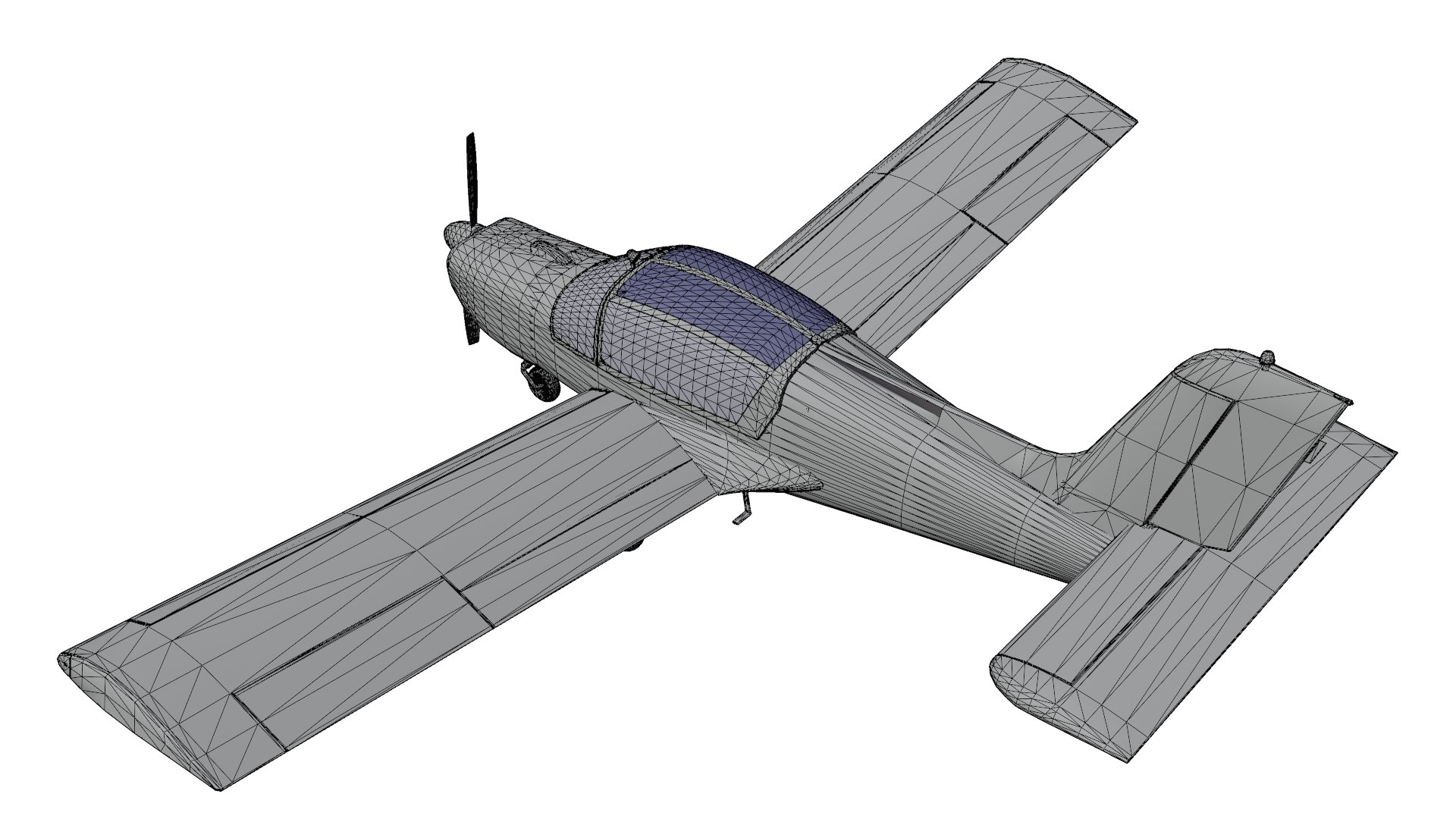 Rallye MS893 Aircraft Model - TurboSquid 2326428