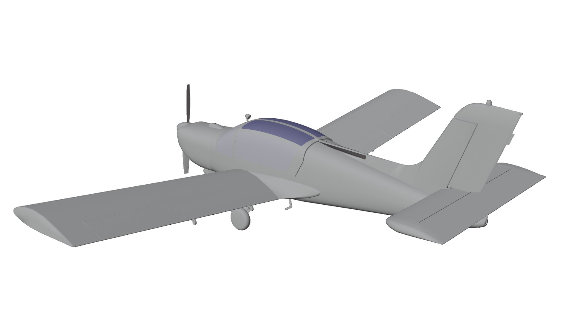 Rallye MS893 Aircraft Model - TurboSquid 2326428
