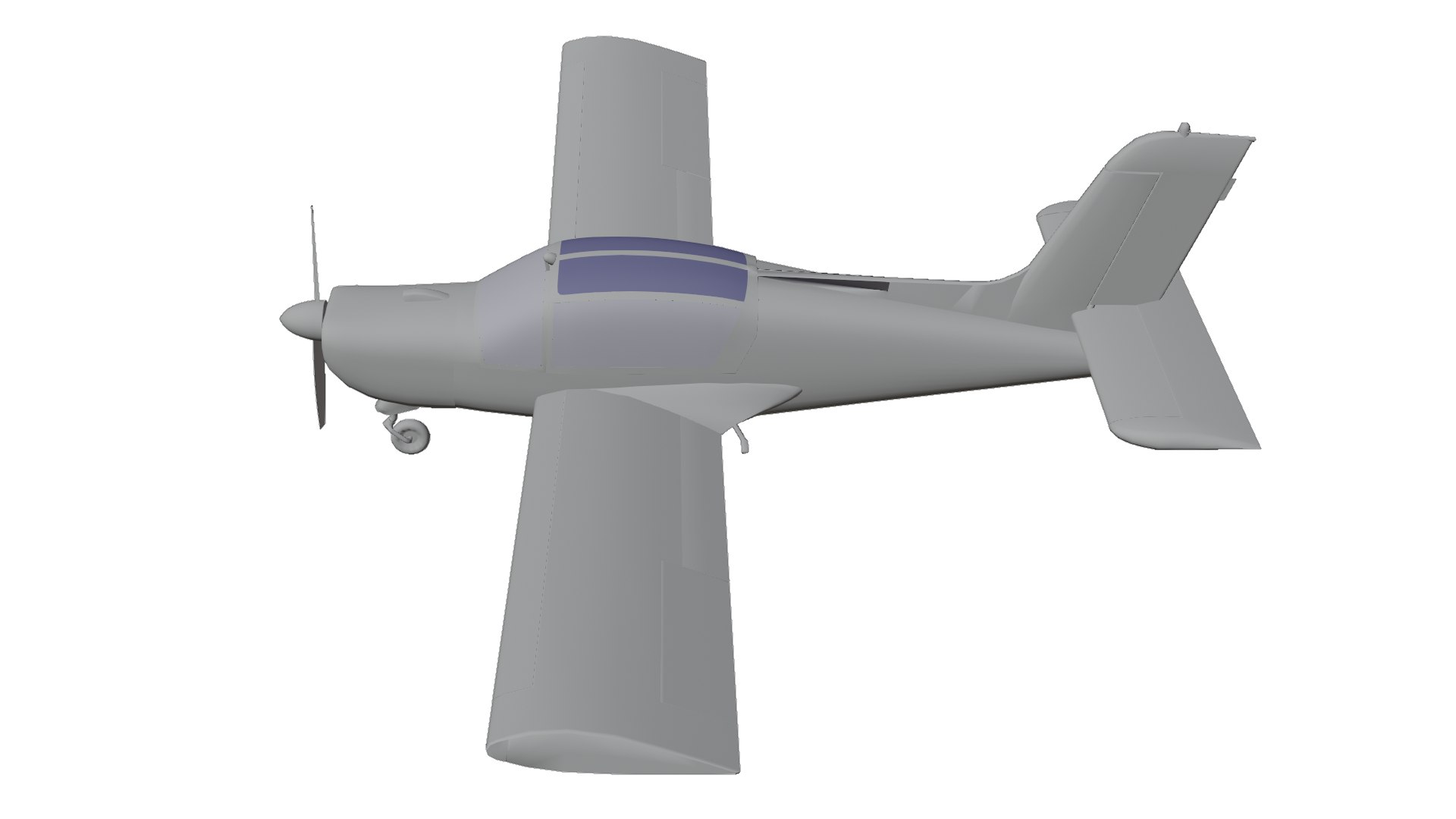 Rallye MS893 Aircraft Model - TurboSquid 2326428