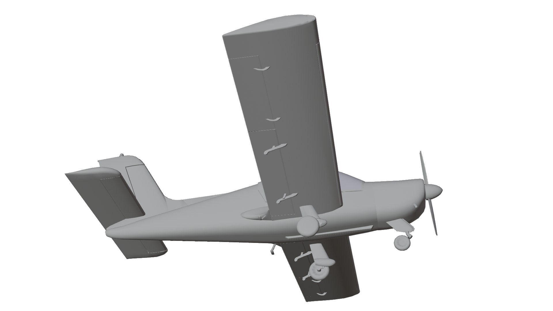 Rallye MS893 Aircraft Model - TurboSquid 2326428