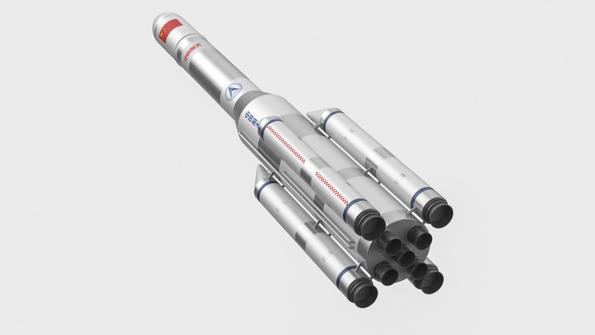 3D Chinese Long March Rocket - TurboSquid 2268358