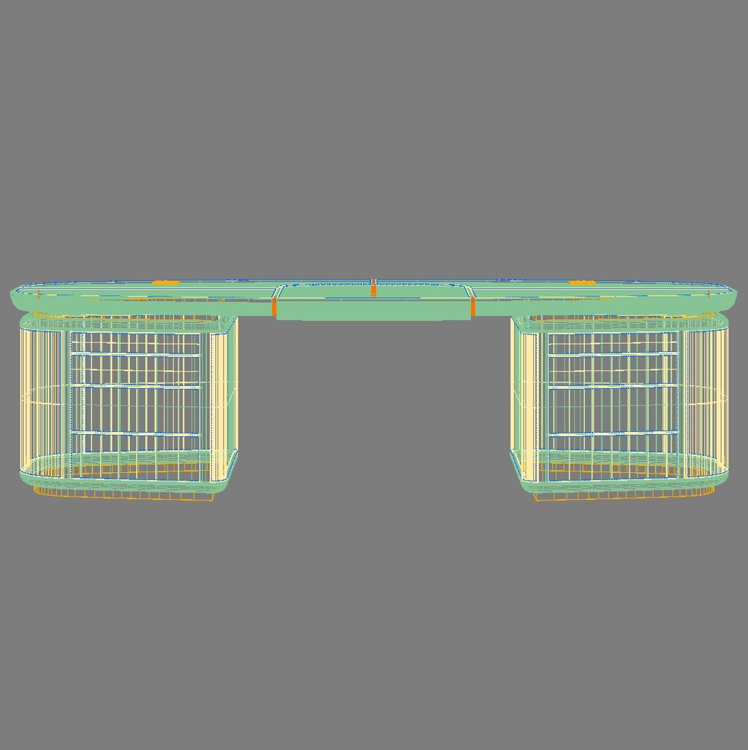 3d Model Desk Writing