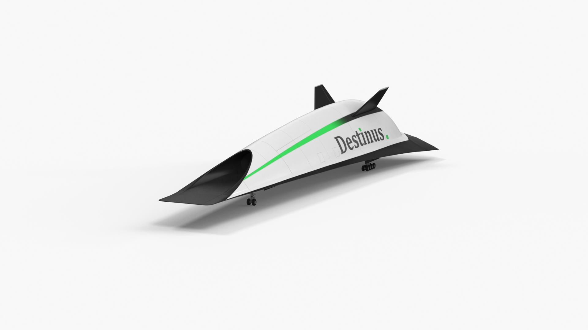 Hypersonic Plane Destinus S New Rigged 3D Model - TurboSquid 2325600