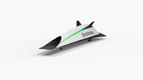 modelo 3d Avión hipersónico Destinus S, nuevo aparejo - TurboSquid 2325600