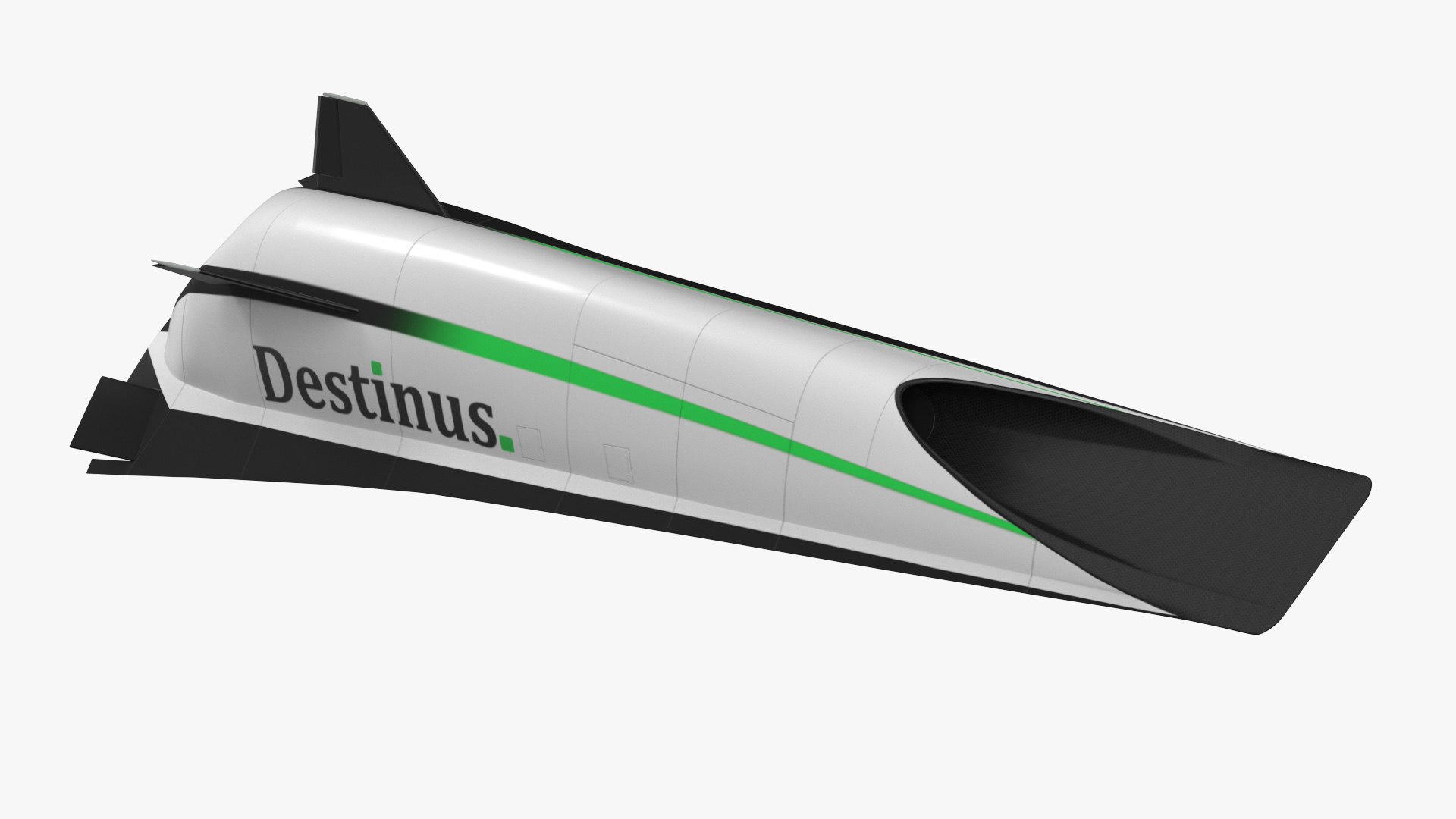 Hypersonic Plane Destinus S New Rigged 3D Model - TurboSquid 2325600