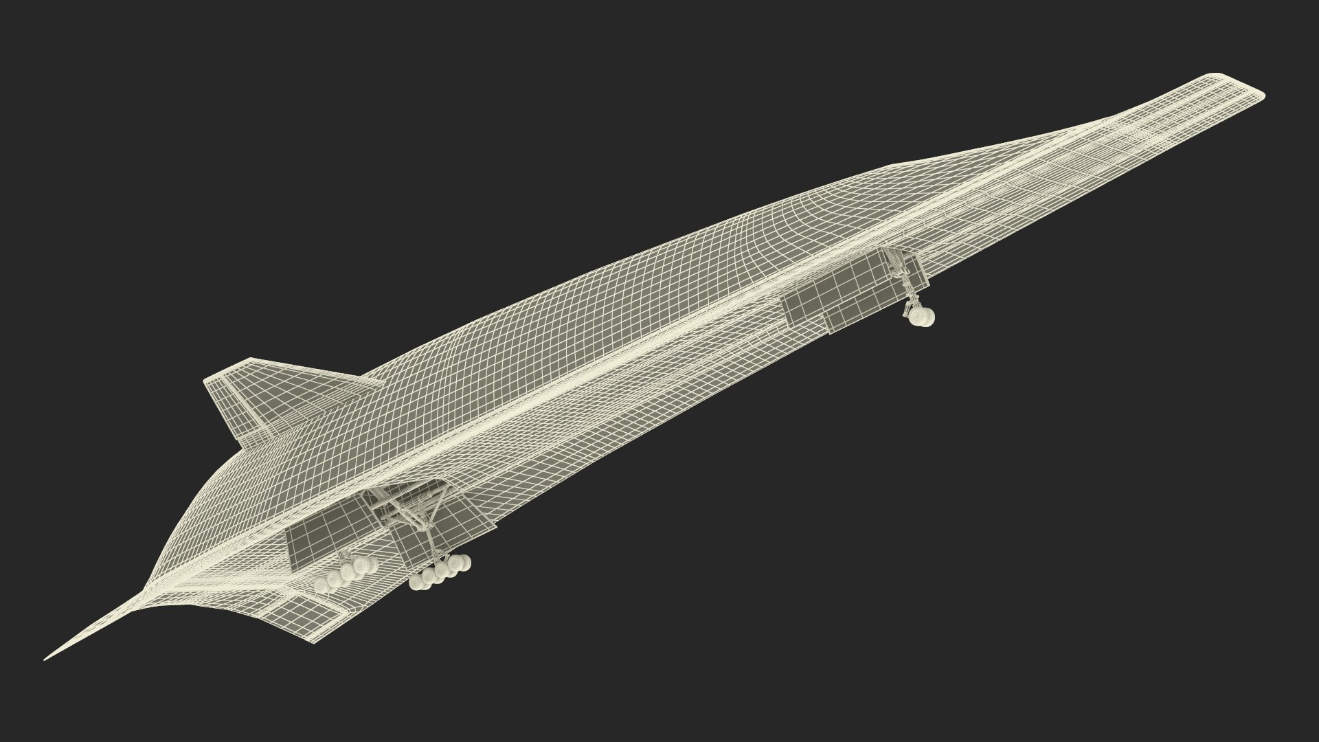 Hypersonic Plane Destinus S New Rigged 3D Model - TurboSquid 2325600