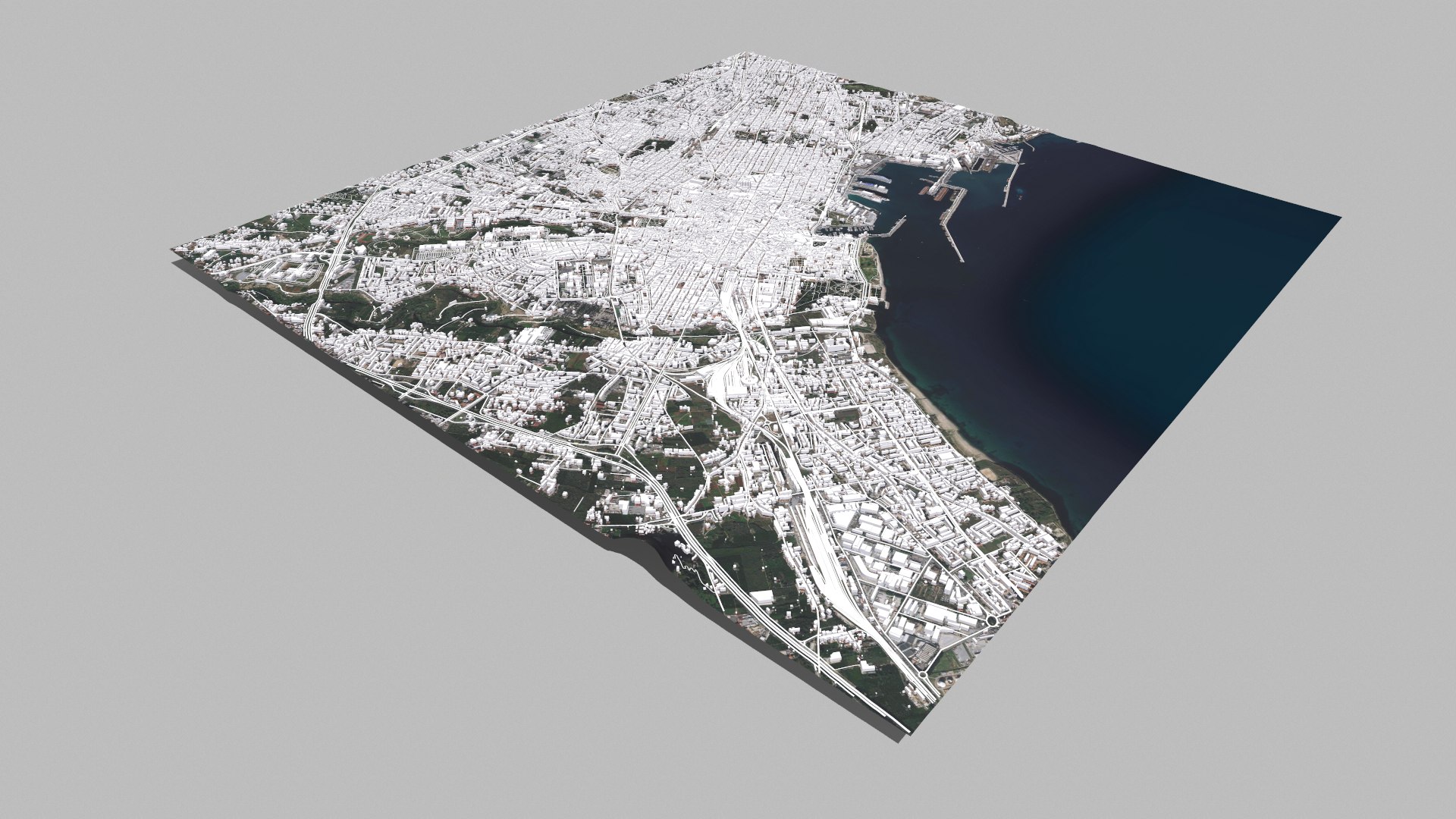 Cityscape Palermo Italy 3D Model - TurboSquid 1982935