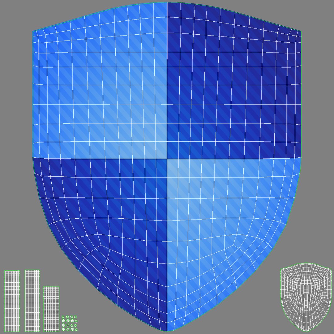 3D Model Shield - TurboSquid 1958966