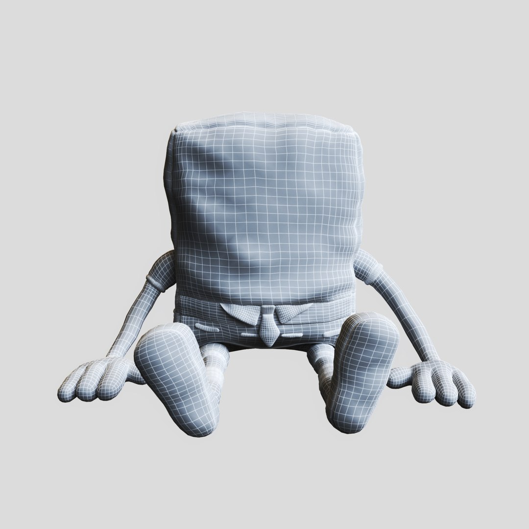 Soft Toy Spongebob Squarepants 3D Model - TurboSquid 1212983