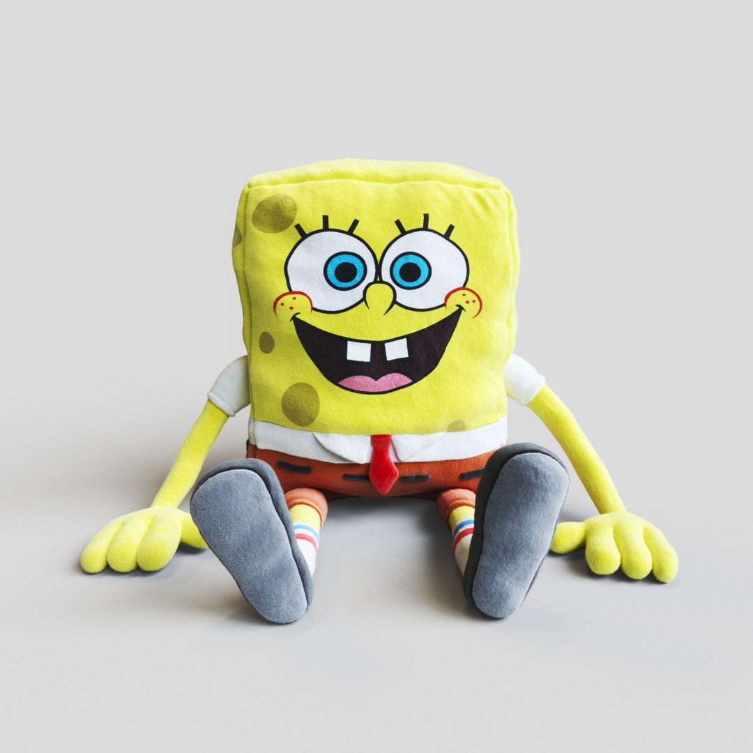 Soft Toy Spongebob Squarepants 3D Model - TurboSquid 1212983