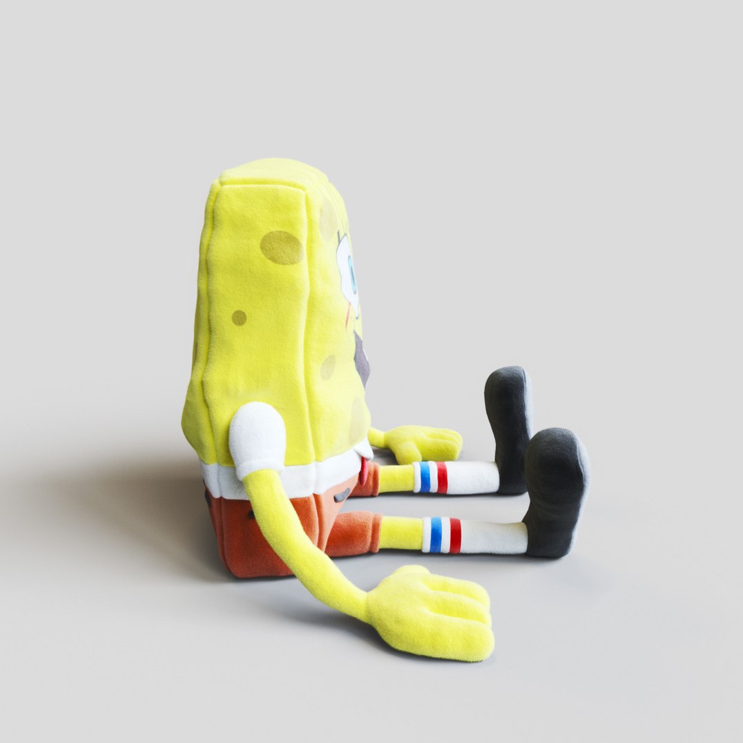 Soft Toy Spongebob Squarepants 3D Model - TurboSquid 1212983