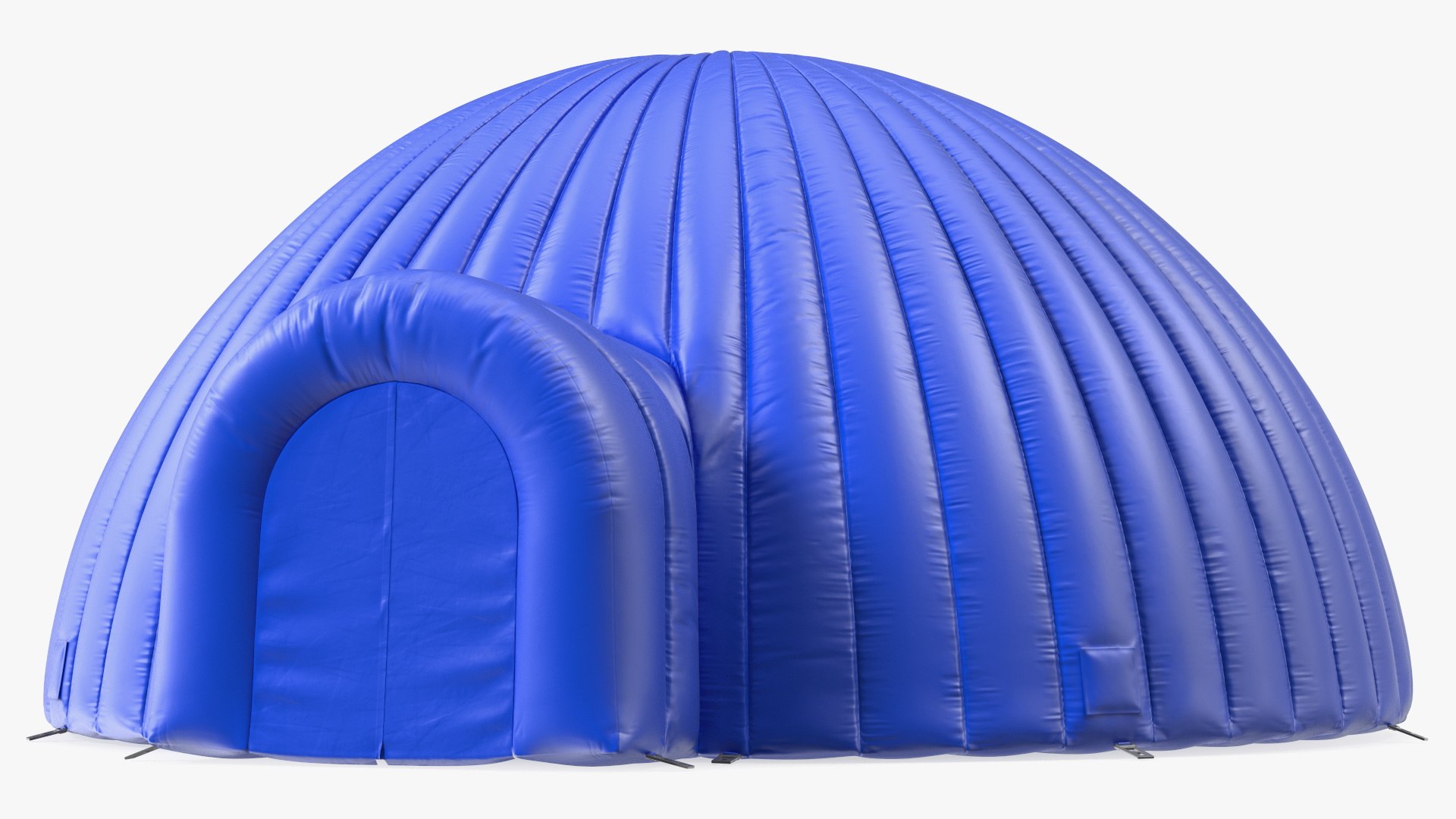 3D Igloo Inflatable Party Tent Blue Model - TurboSquid 2212770