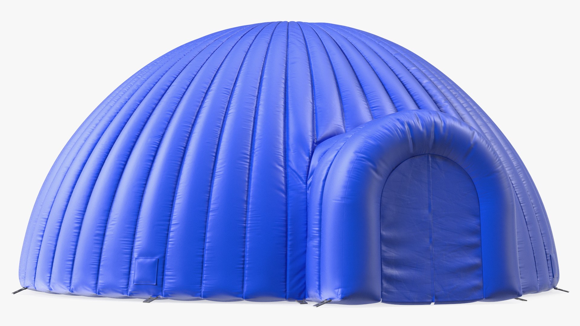 3D Igloo Inflatable Party Tent Blue Model - TurboSquid 2212770