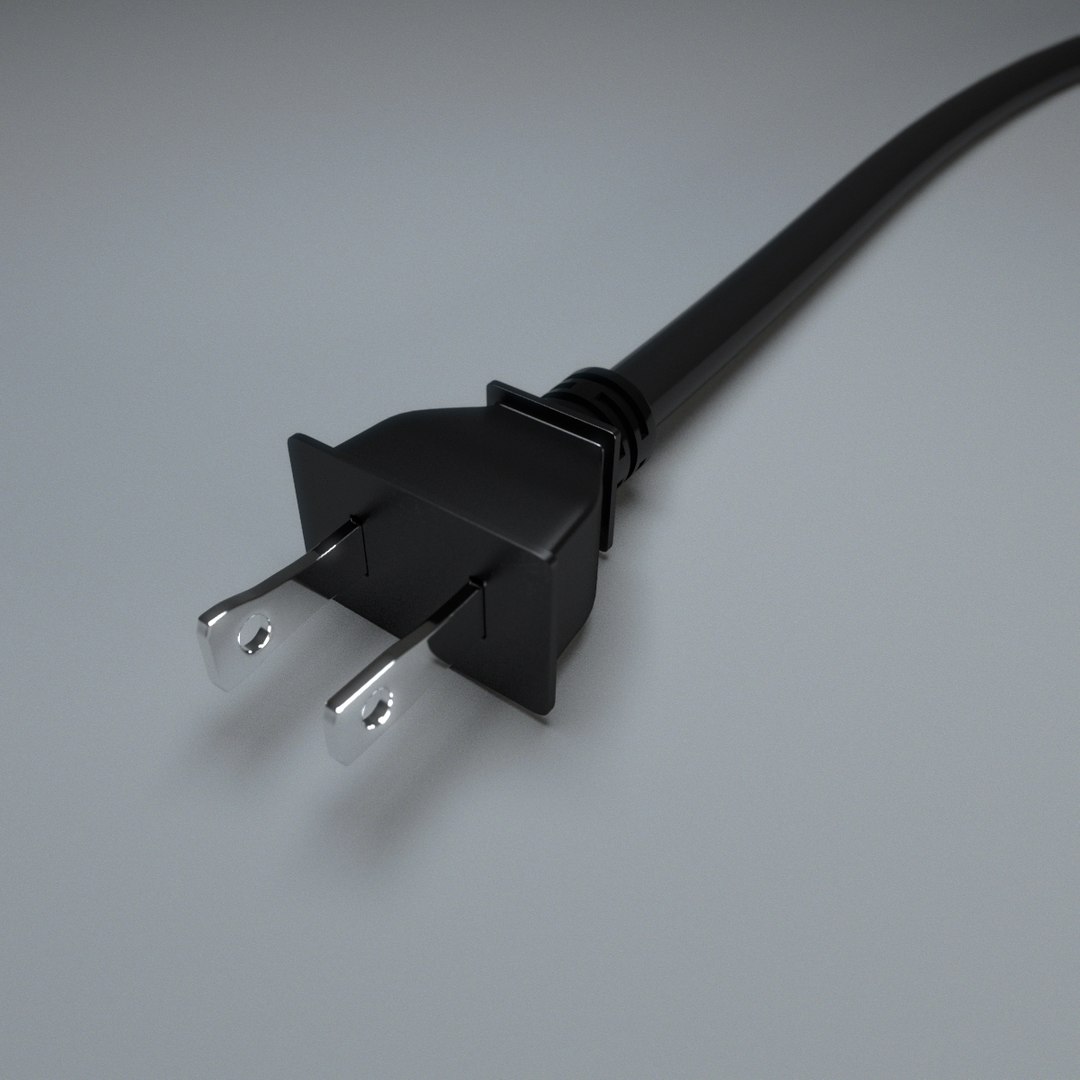 Electric Plug 3d Model