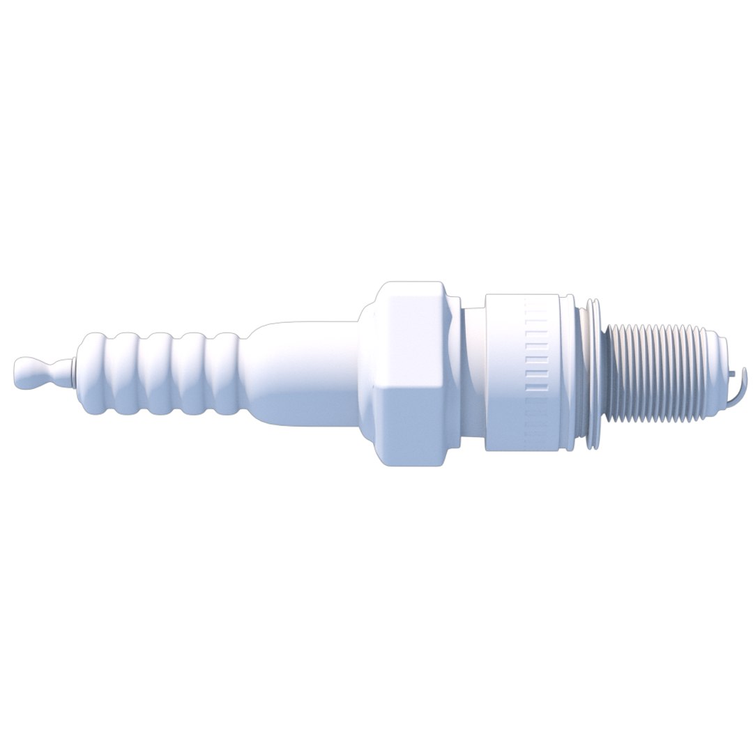 3d spark plug model