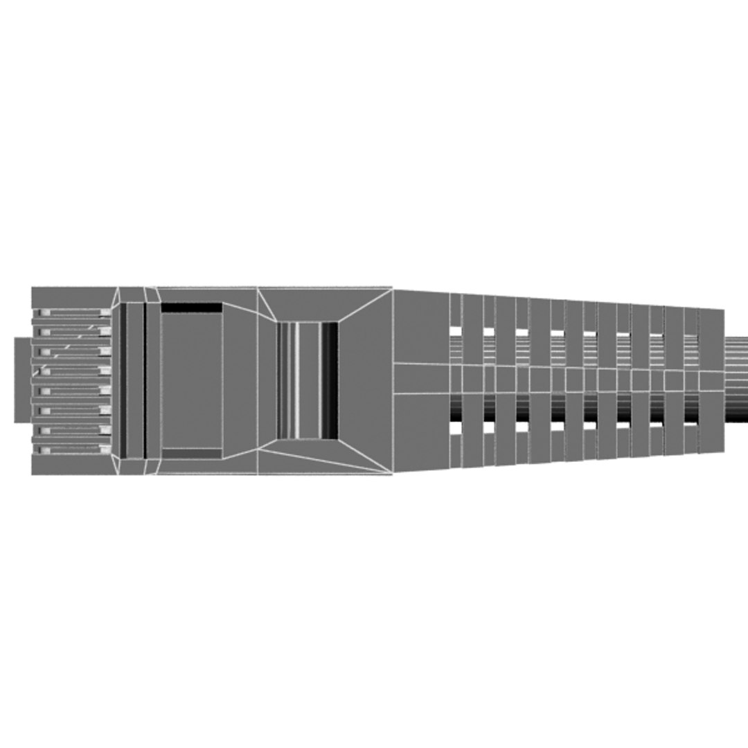 3d Model Cable Wired