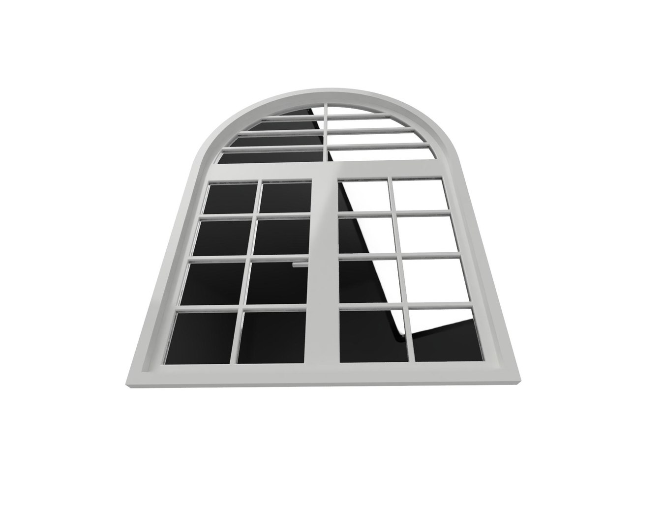 Window Arc 3D Model - TurboSquid 2074114