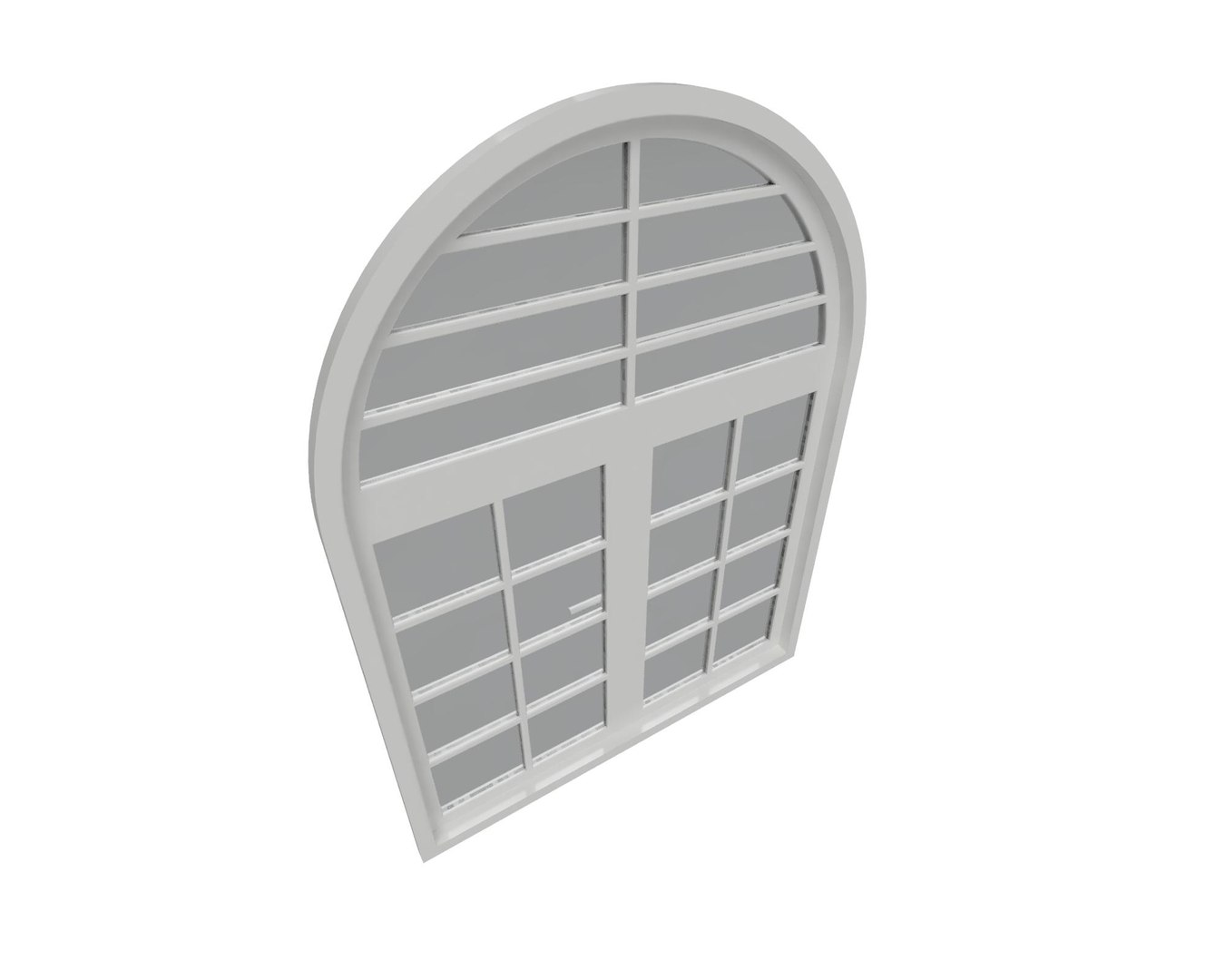 Window Arc 3D Model - TurboSquid 2074114