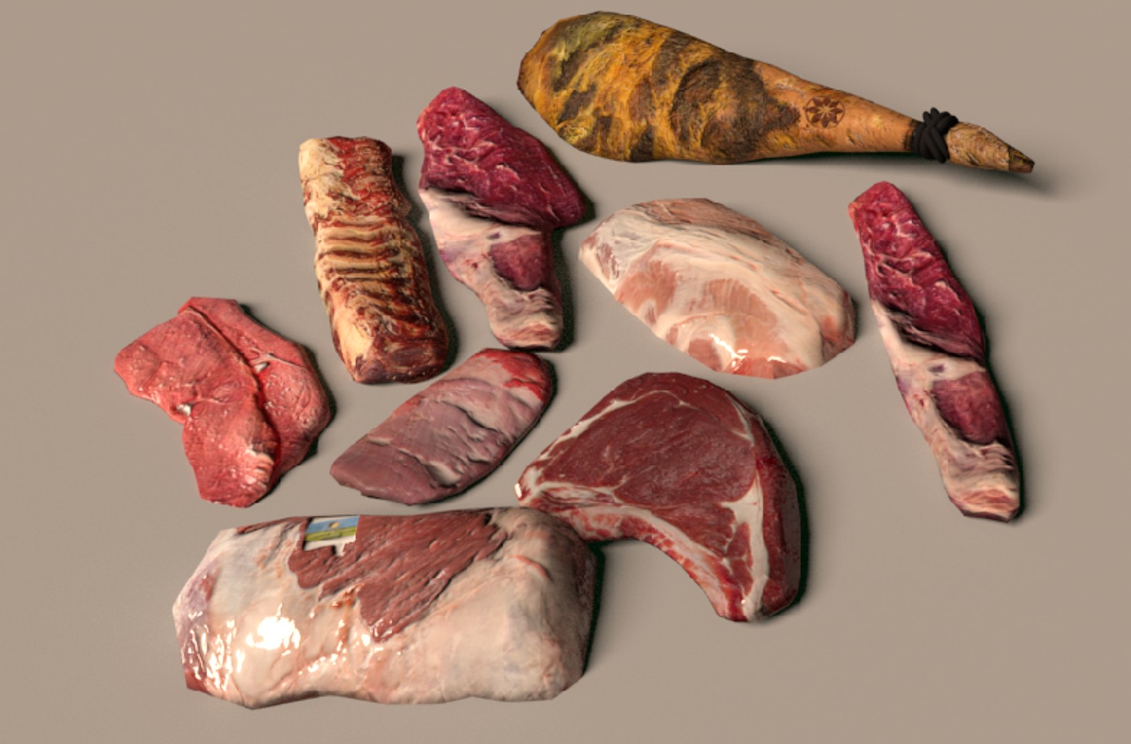 Food Meat 3D - TurboSquid 1461668