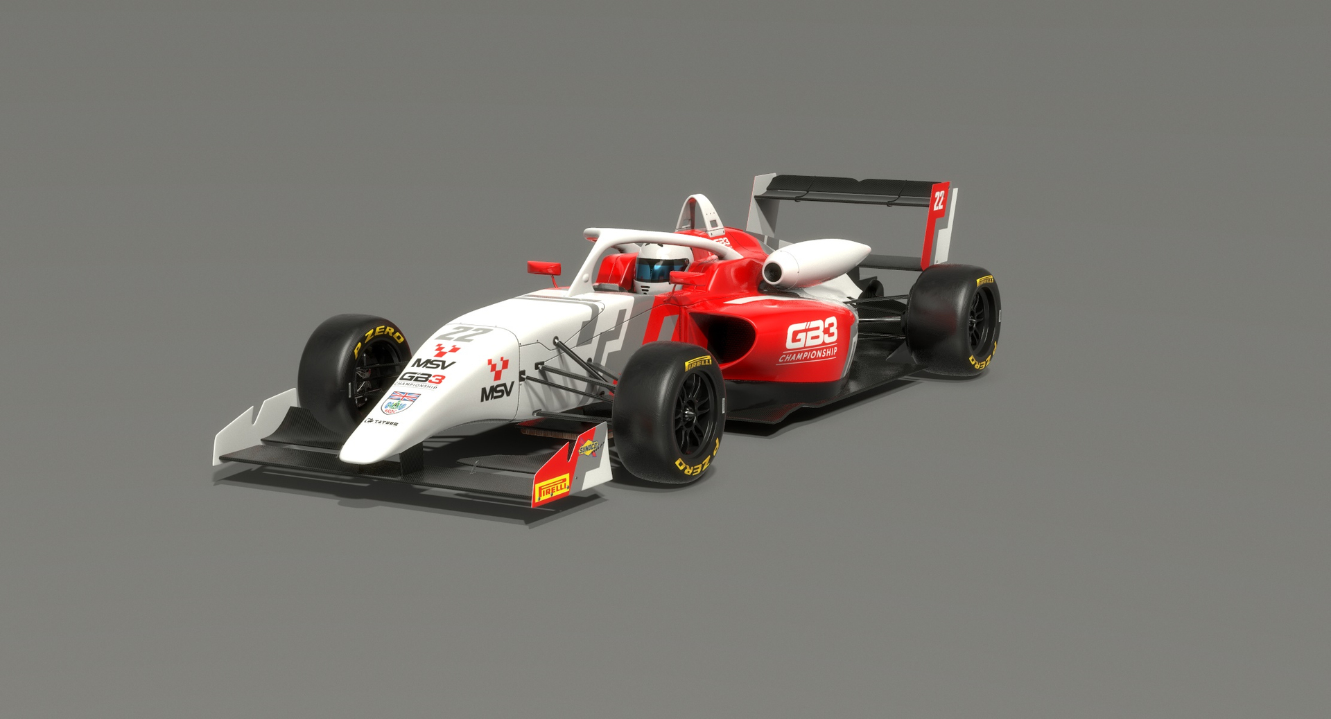 Tatuus MSV-022 GB3 2022 赛季3D模型 - TurboSquid 1816869