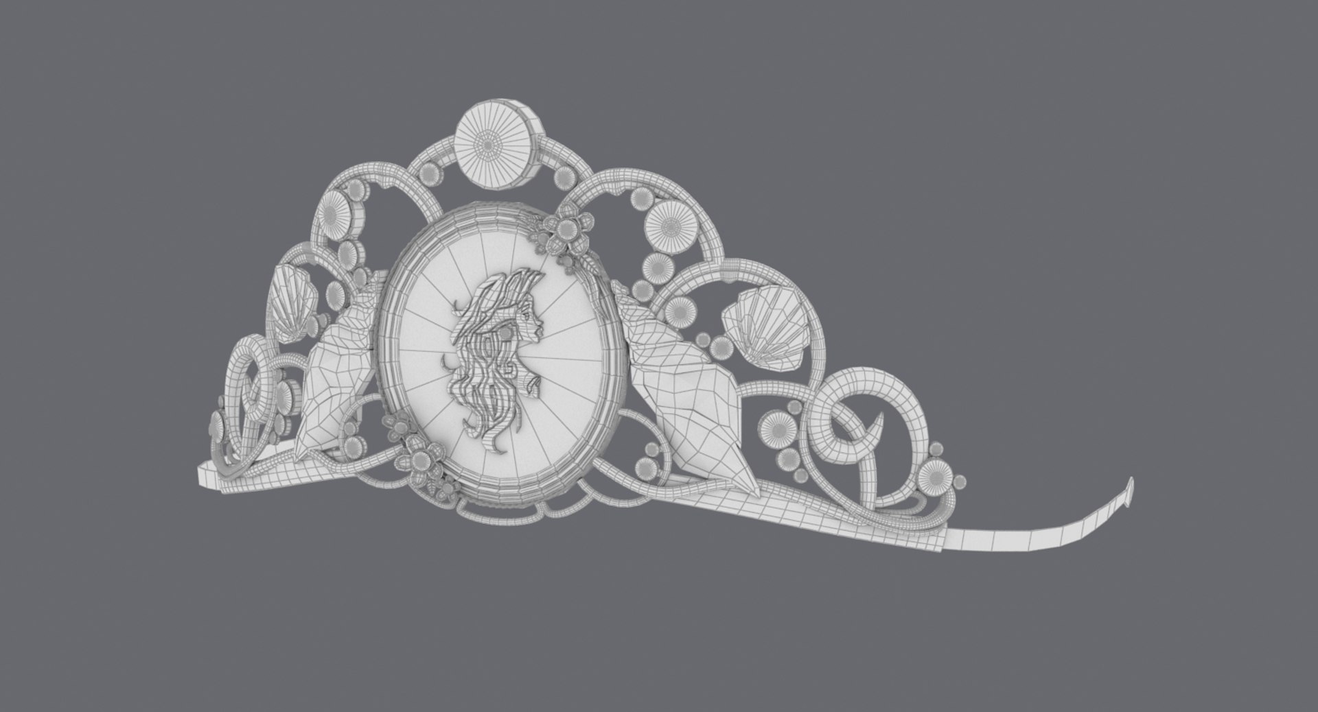 ariel inspired tiara max