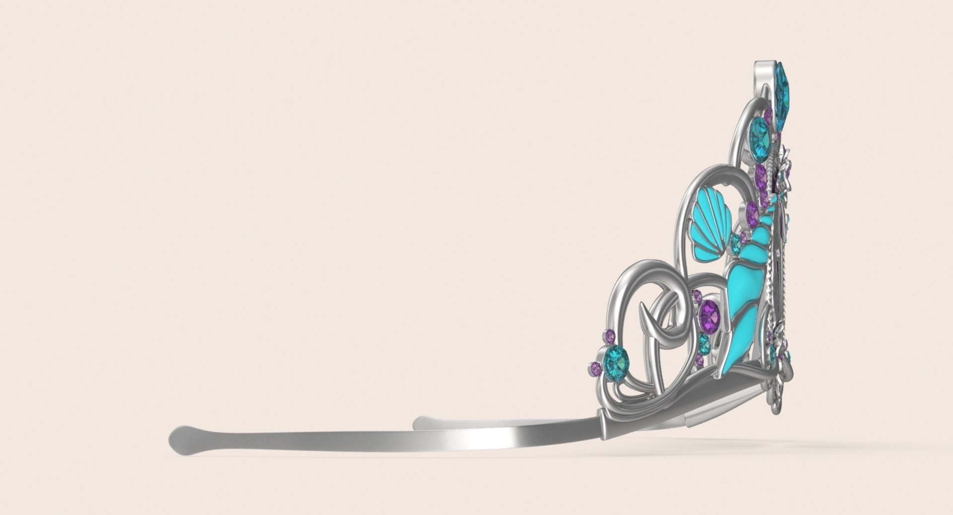 ariel inspired tiara max