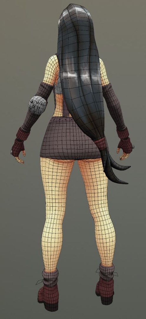 Free Tifa Lockheart 3D Model - TurboSquid 1309431