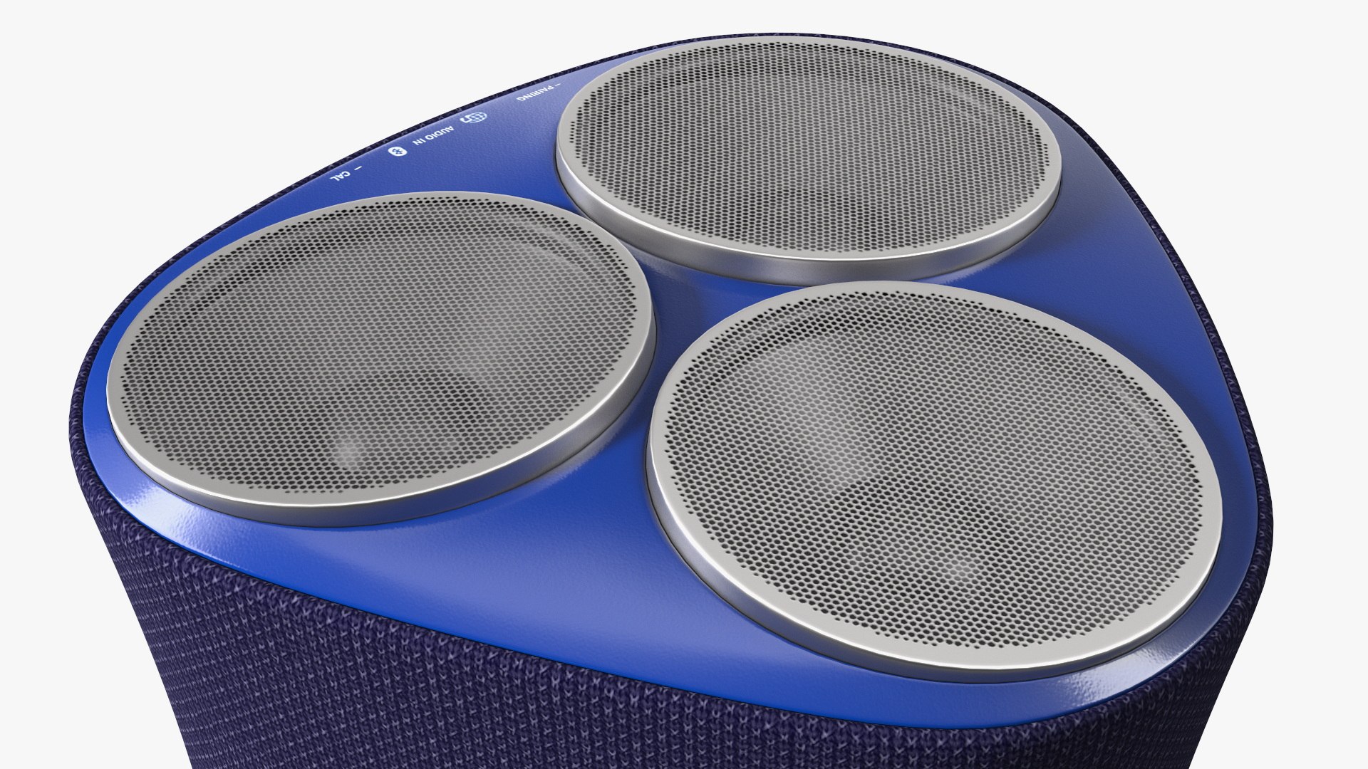 3D Acoustic Wireless Bluetooth Speaker Blue - TurboSquid 2104036