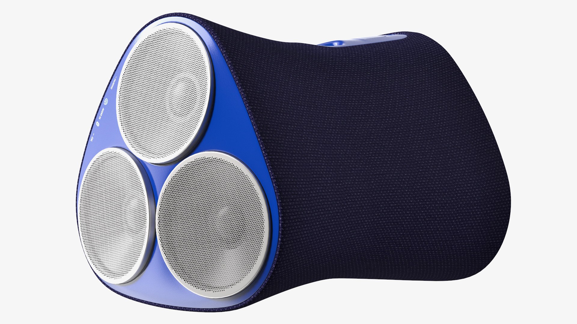 3D Acoustic Wireless Bluetooth Speaker Blue - TurboSquid 2104036