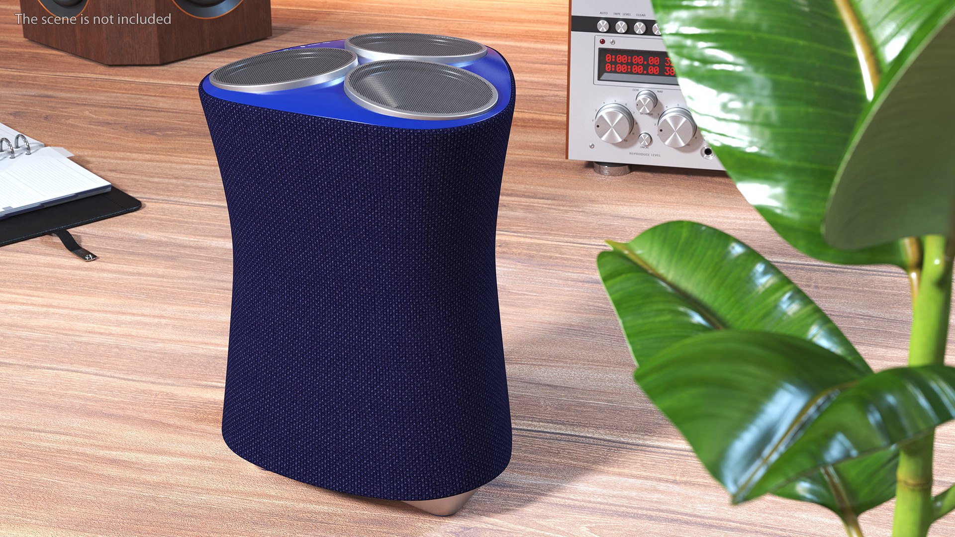 3D Acoustic Wireless Bluetooth Speaker Blue - TurboSquid 2104036